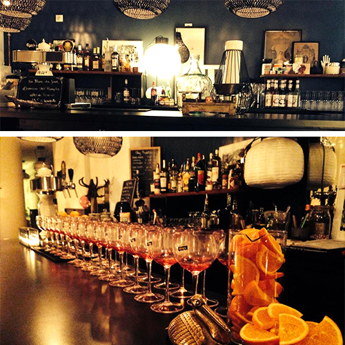 Un bar trop mignon pour des cocktails entre copines