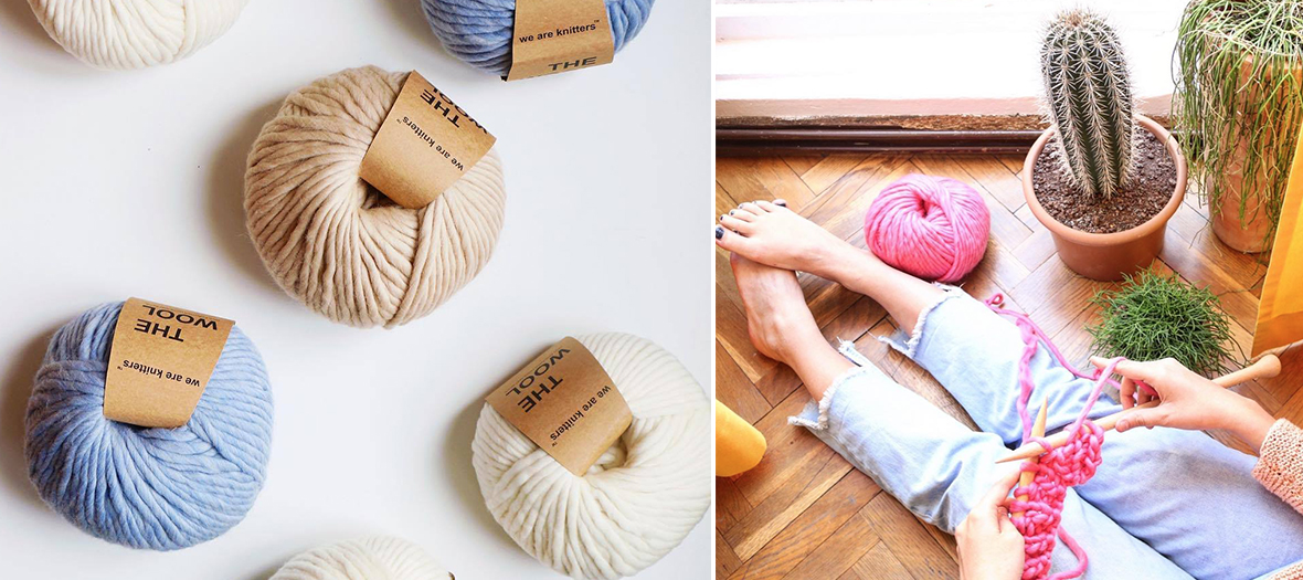 Knitting partie : les ateliers branchés de tricot signés We Are Knitters