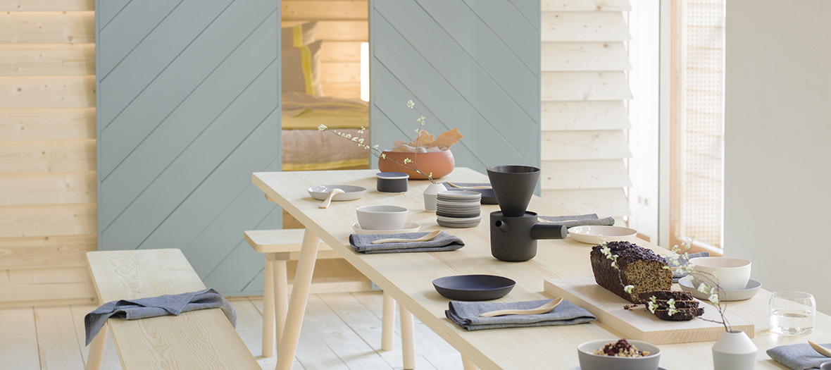 Koti, the design and cocooning huts of Institut Finlandais