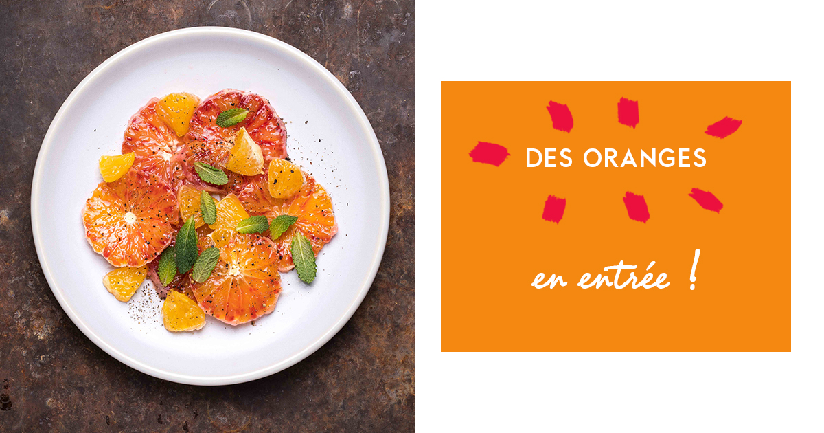 Recette salade d’oranges au sel et au poivre