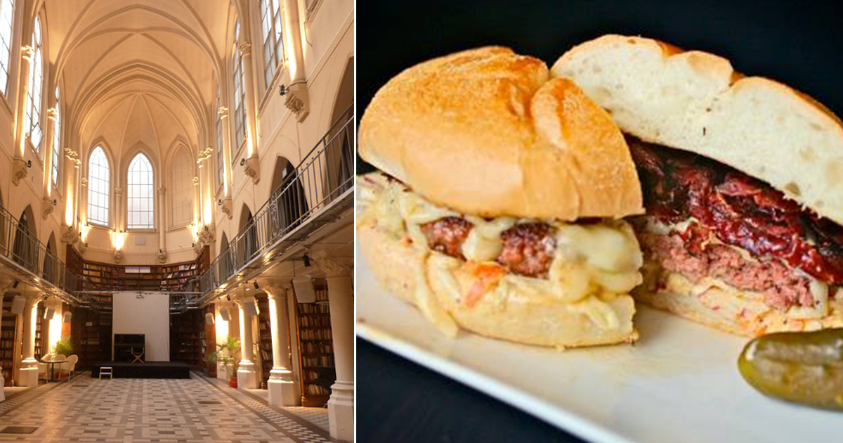 The most "blasphematory" : in the L’Archipel chapel