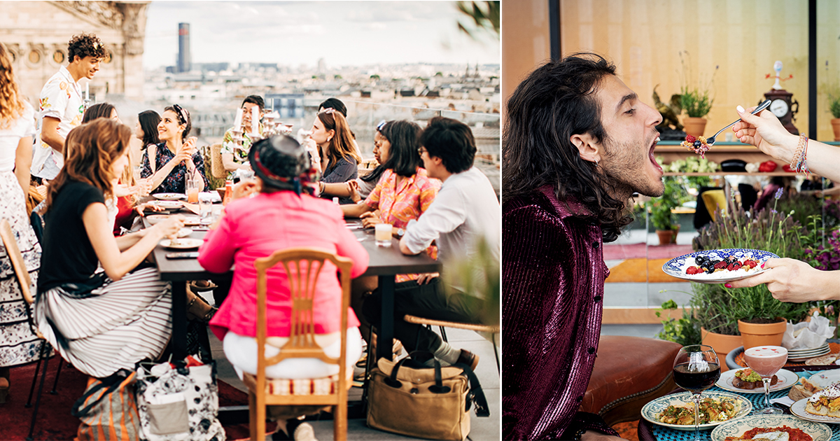 Créatures: the new rooftop of Julien Sebbag and the MOMA at Galeries ...