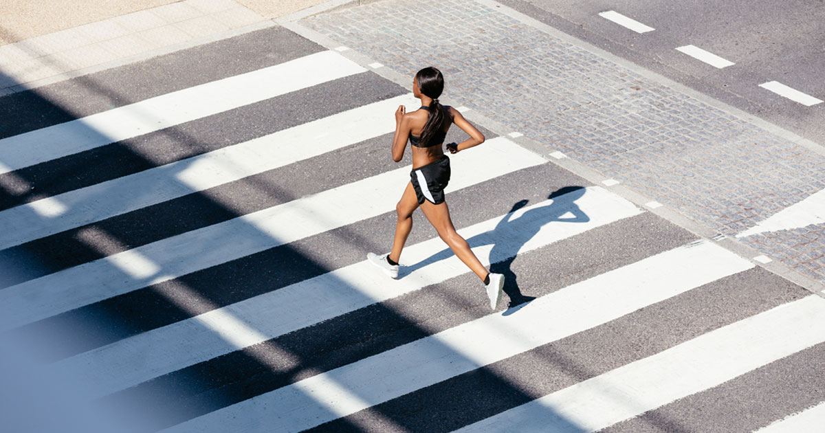 A sparkling jogging: The Bubble Day