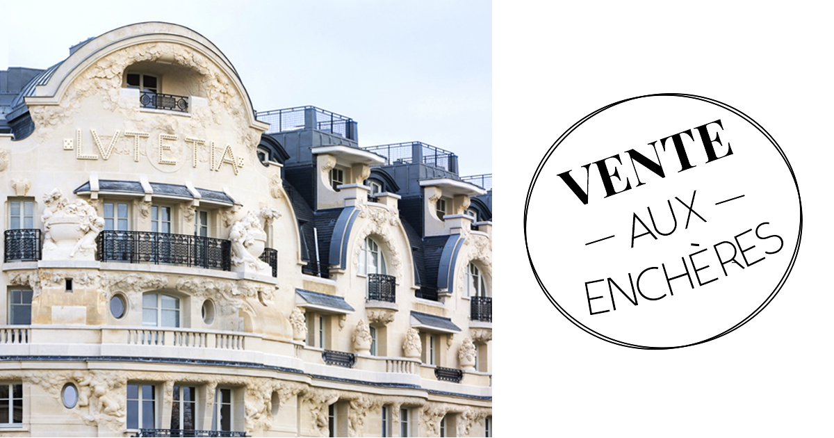 L’hôtel Lutetia Paris vend ses meubles aux enchères
