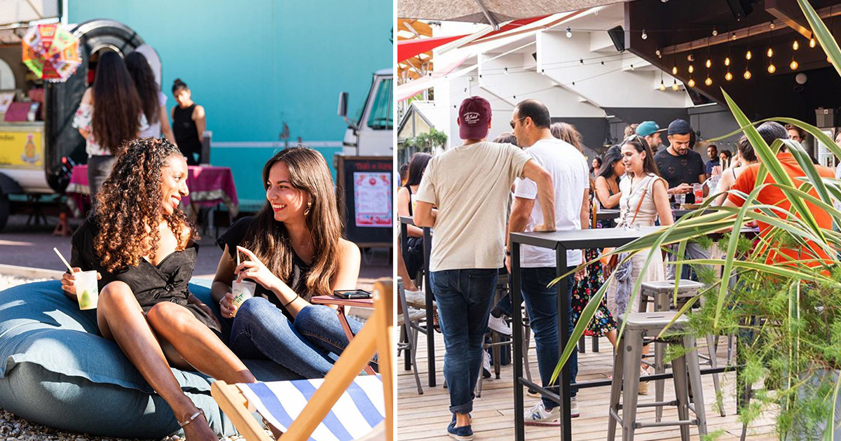 Le Trinquet Village installe ses stands de street food dans le 16e