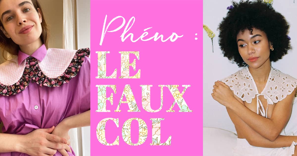 Mode : Comment porter le faux col XXL amovible