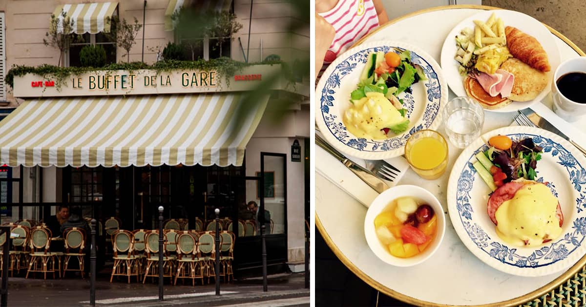 Le buffet de la gare for a generous lunch