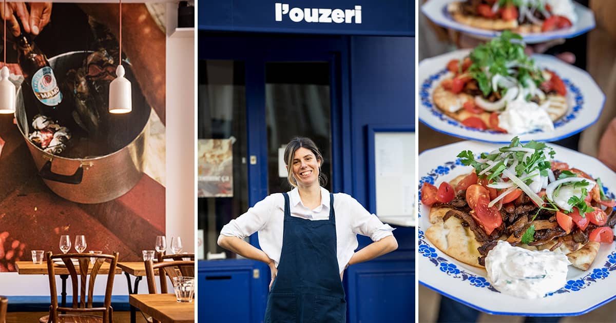 Ouzeri: the new Greek address of Mikaela Liaroutsos