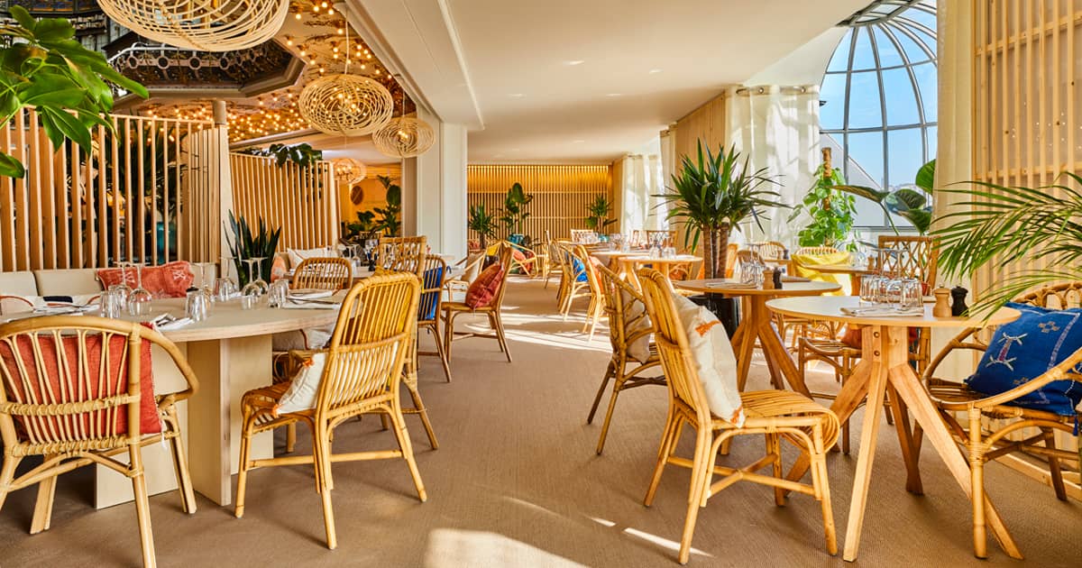 Bleu Coupole: the new Printemps restaurant with the most beautiful view ...