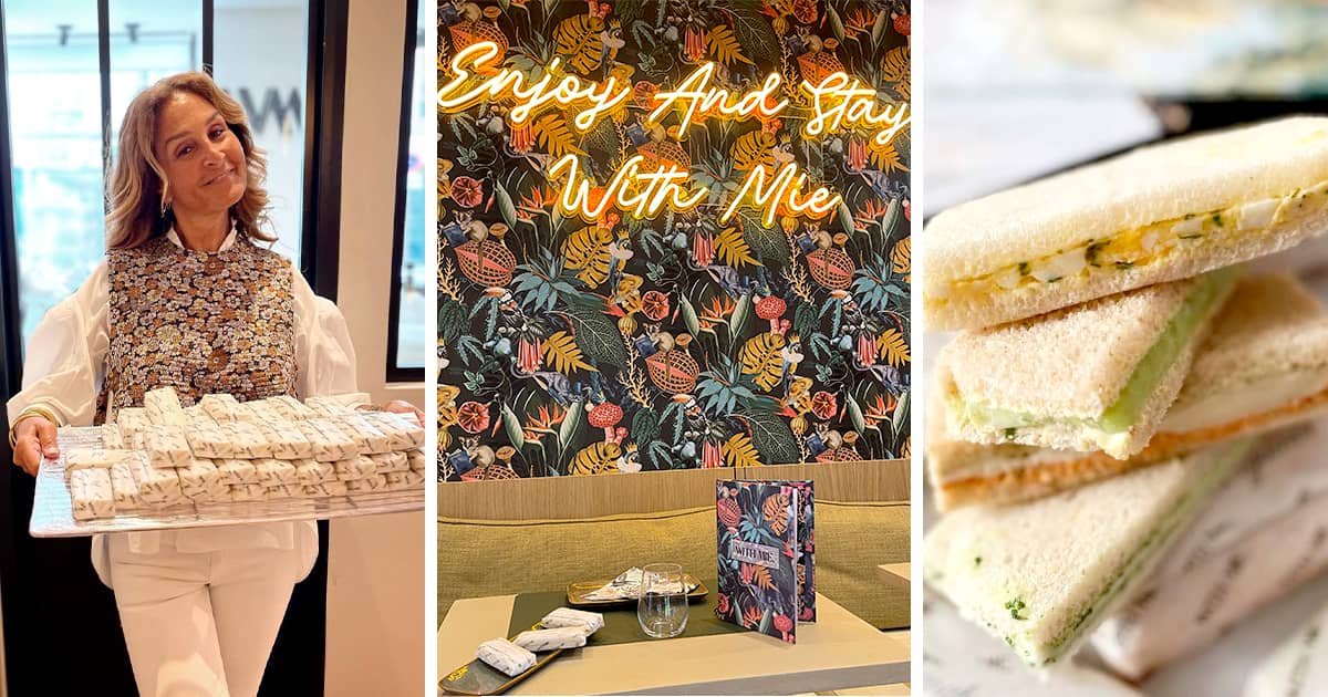 Pheno food: finger sandwiches are popular!