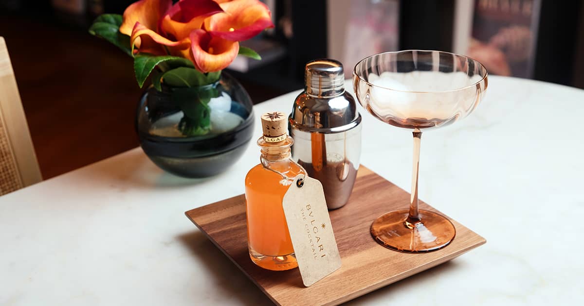 The recipe for the Bulgari cocktail that all the stars sip