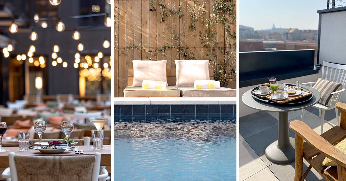 Mob House, the new hotel with swimming pool in Saint-Ouen