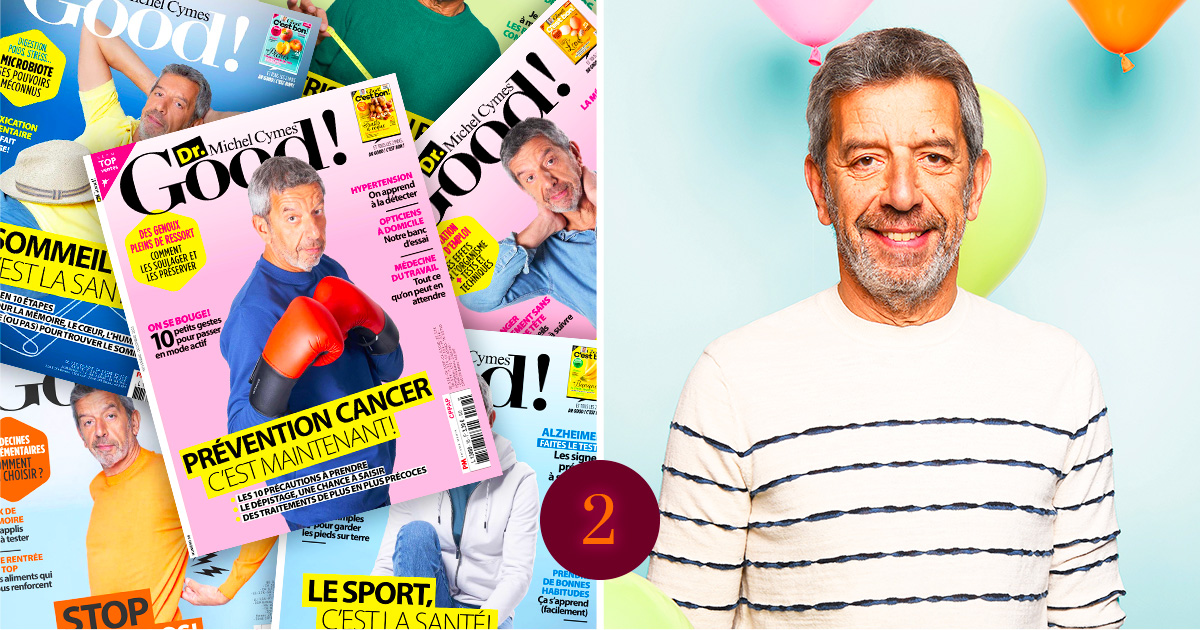 Jeu concours : votre abonnement au magazine Dr.Good! de Michel Cymès