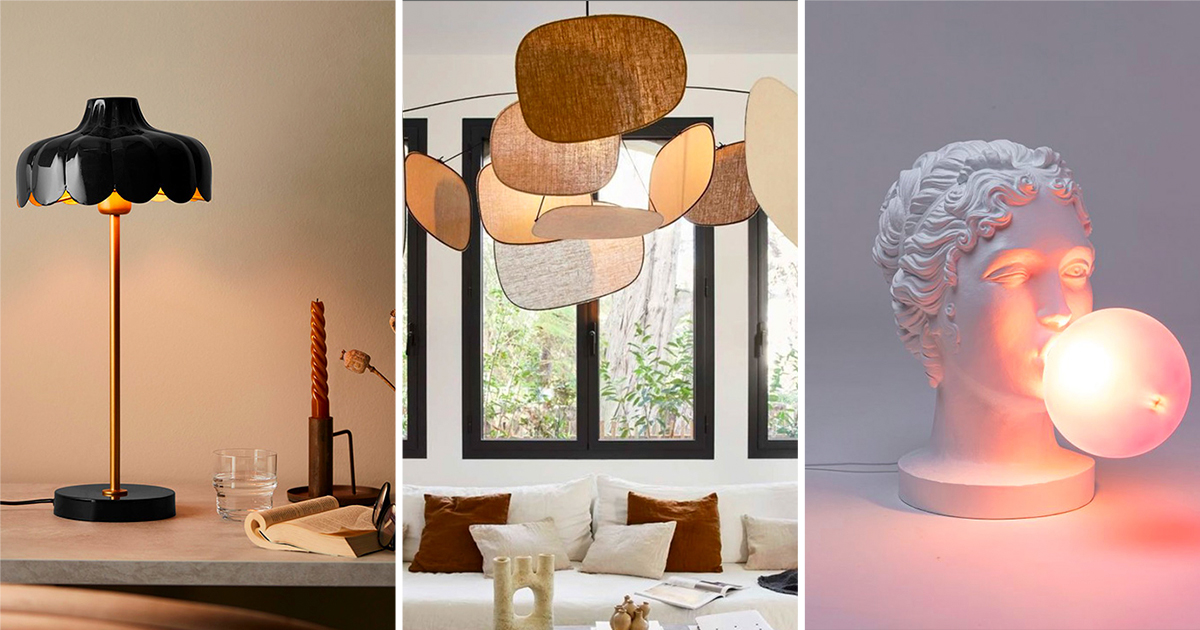Notre sélection des plus belles lampes, lampadaire et lustres