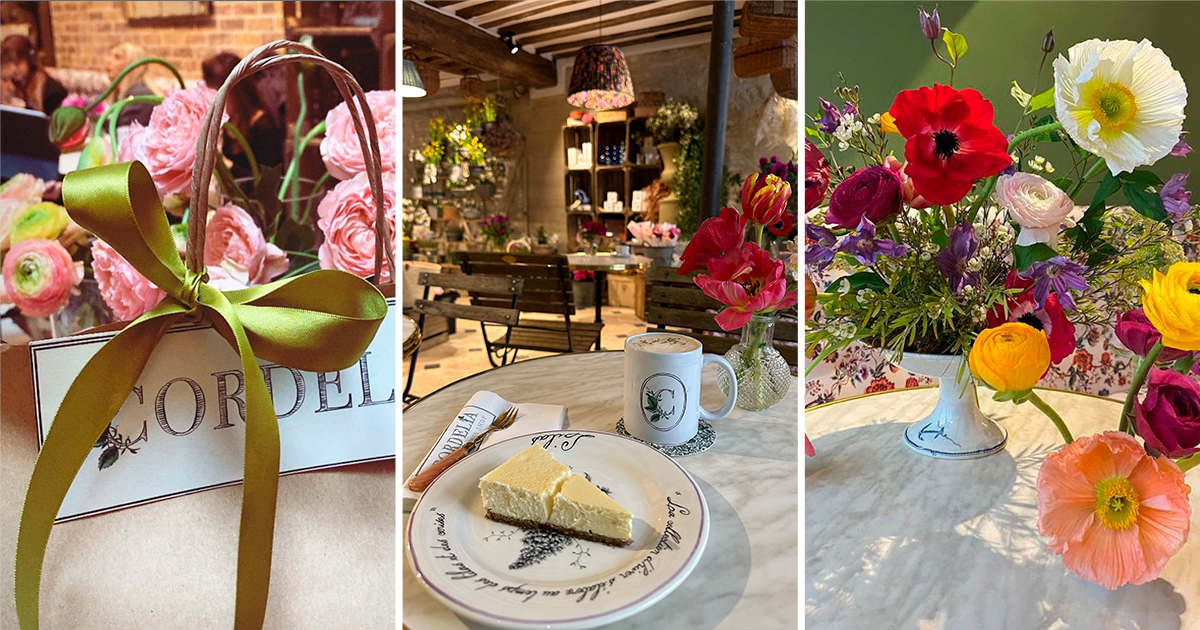Cordelia de Castellane inaugure son café fleuriste Cordelia Flower ...