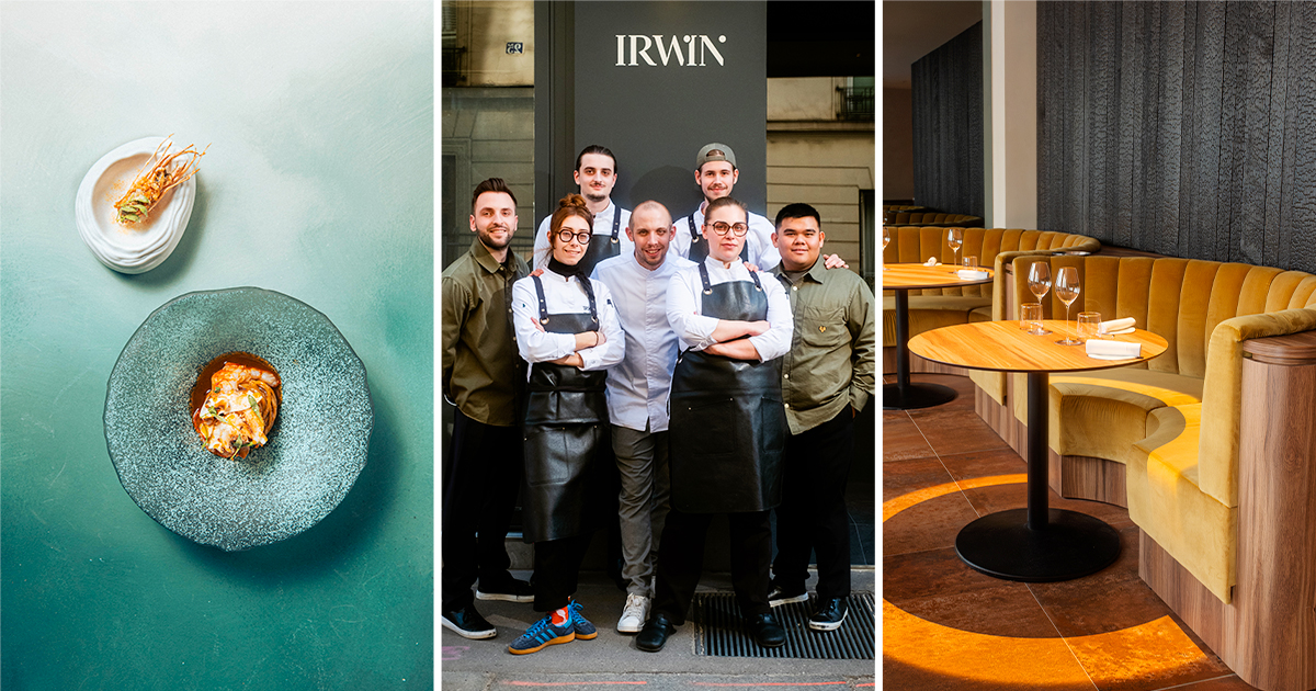 Irwin : le restaurant gastronomique d’Irwin Durand dans le 8e