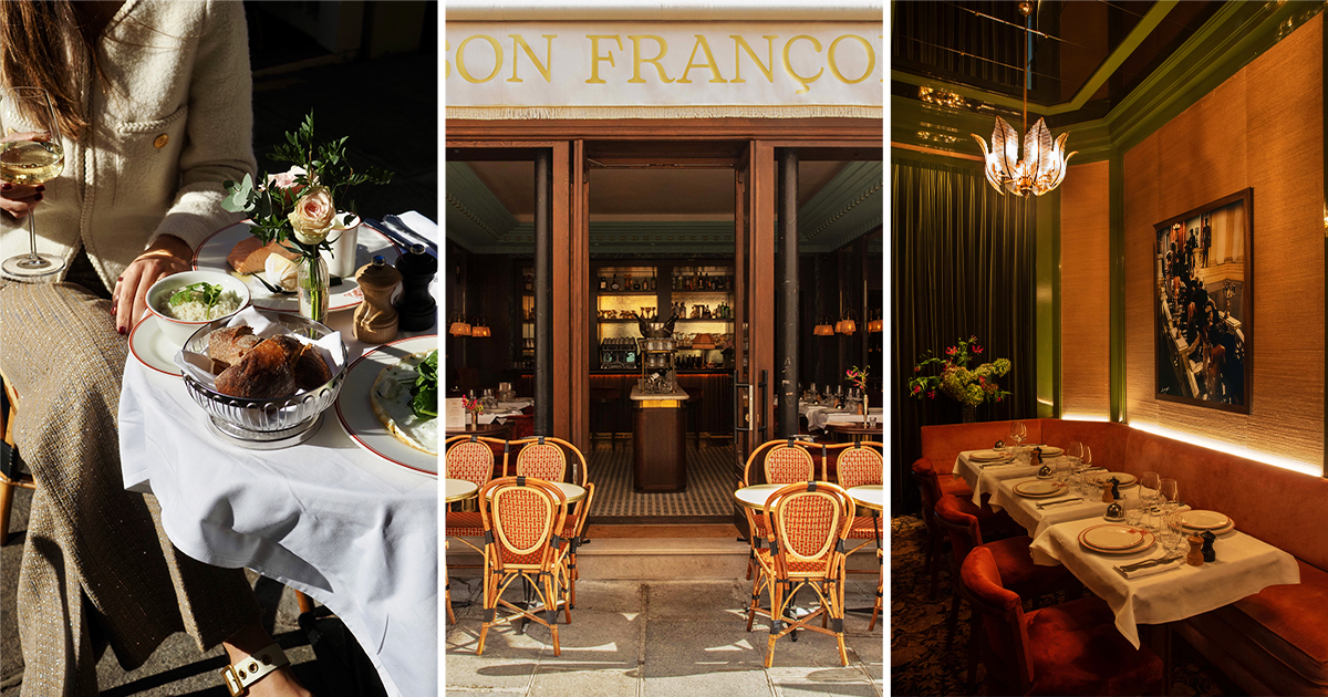 Maison François 1er offre un verre de champagne aux membres du Cercle ...