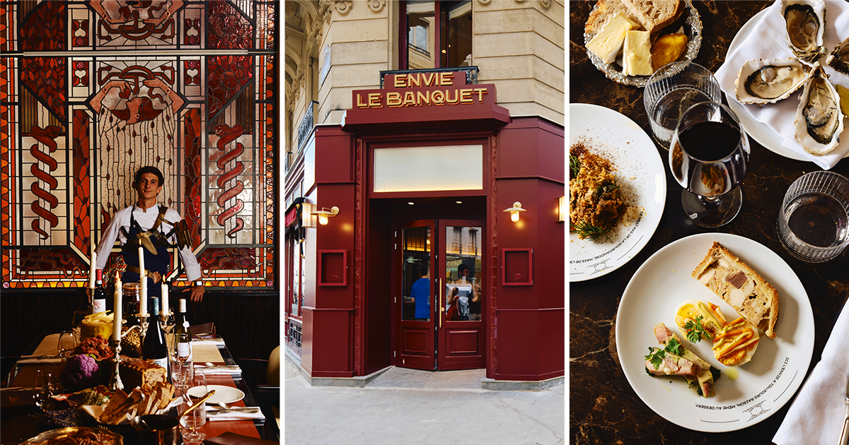 Envie Le Banquet : le restaurant façon buffet à volonté du chef Eloy ...