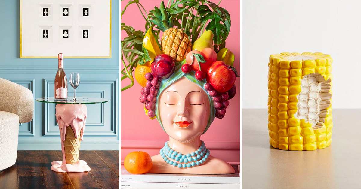 Une pièce choc dans un intérieur chic