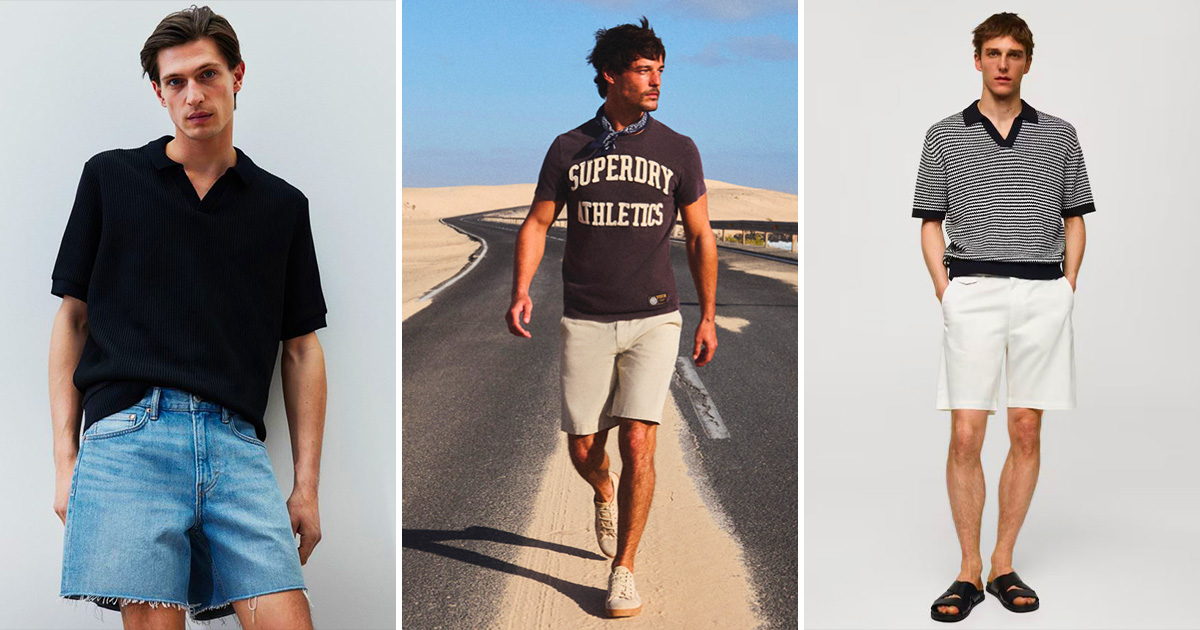 Le short, cet essentiel du vestiaire d’été masculin