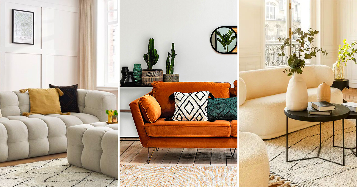 12 canapés à moins de 1 500 € pour un intérieur so chic