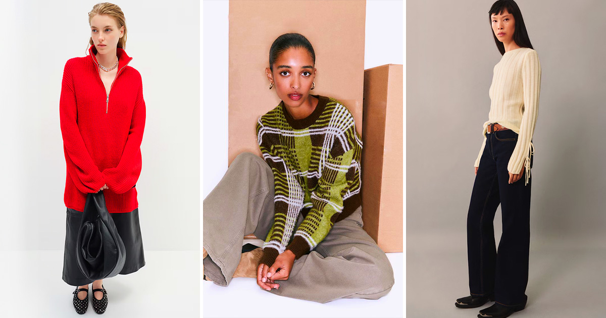 De jolis petits pulls à moins de 80