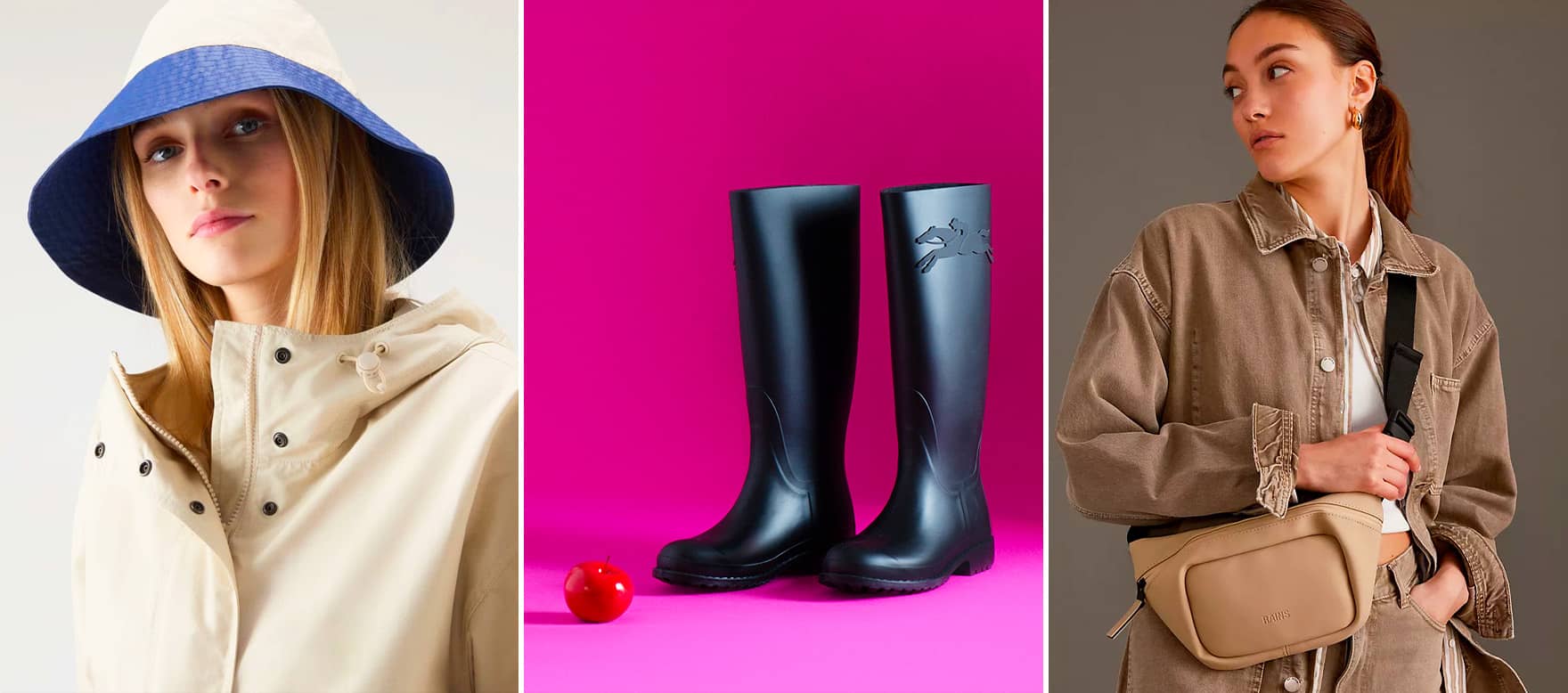 Comment être stylée sous la pluie